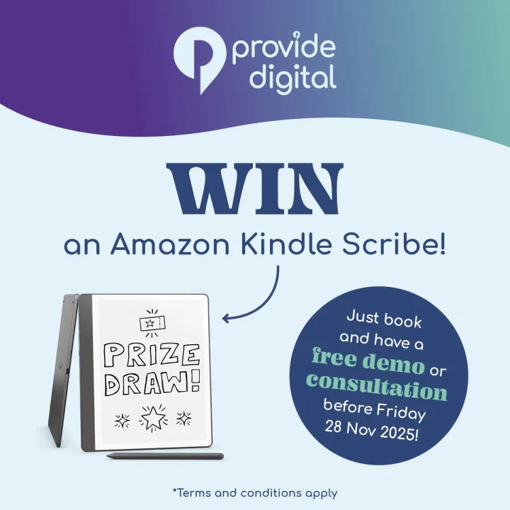Win an Amazon Kindle Scribe with Provide Digital | Provide Community